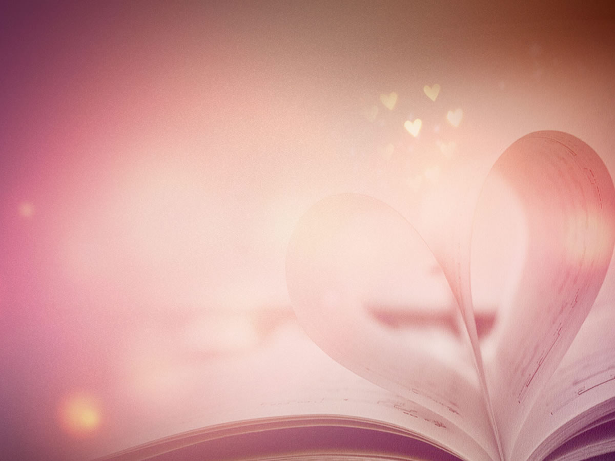 Love Of The Book Backgrounds for Powerpoint Templates - PPT Backgrounds