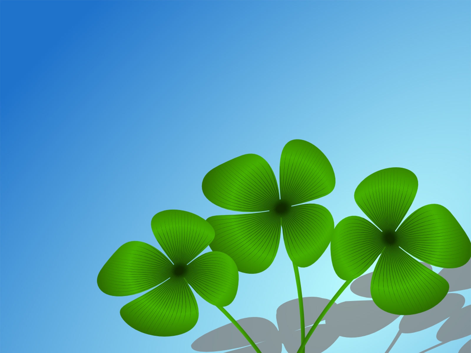 Lucky Charm Backgrounds for Powerpoint Templates - PPT Backgrounds