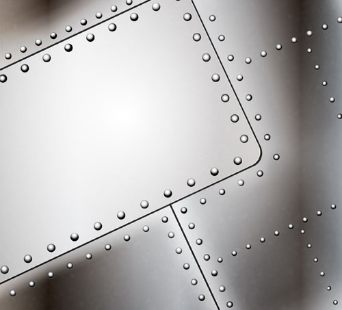 Metal Photo Backgrounds for Powerpoint Templates - PPT Backgrounds