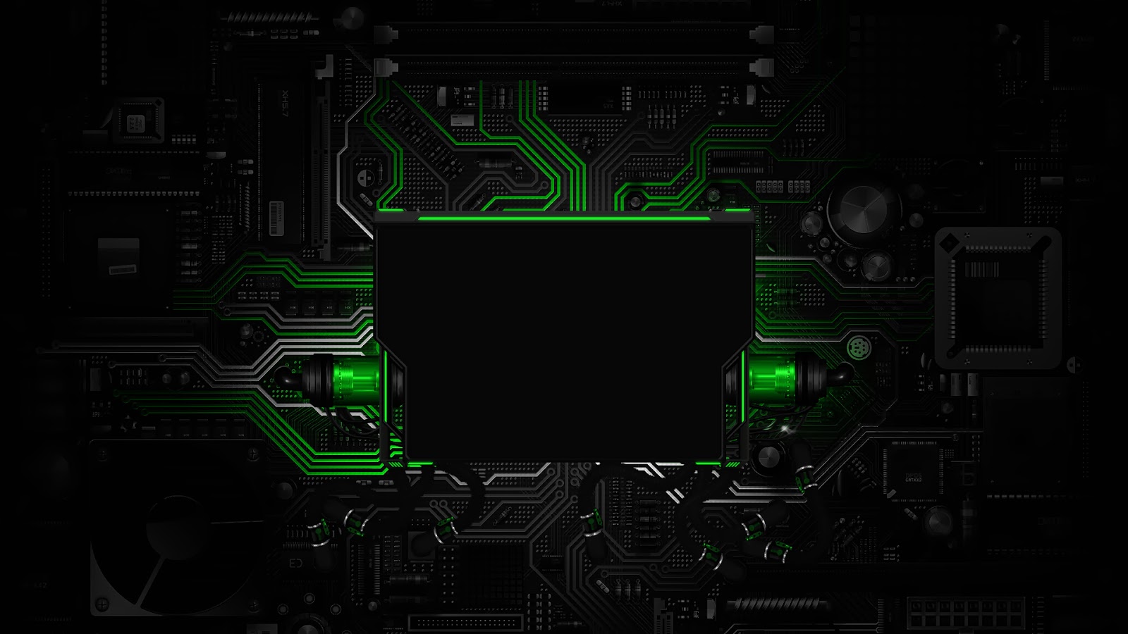 Motherboards Collection Template Backgrounds for Powerpoint Templates ...