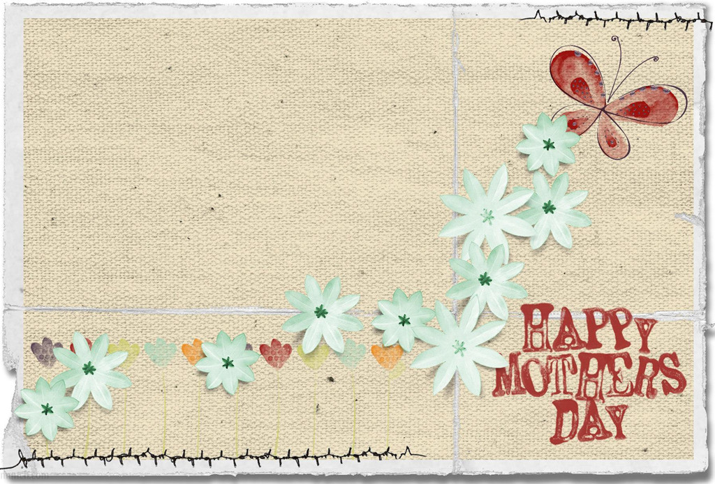 Mothers Day Frame Backgrounds for Powerpoint Templates - PPT Backgrounds