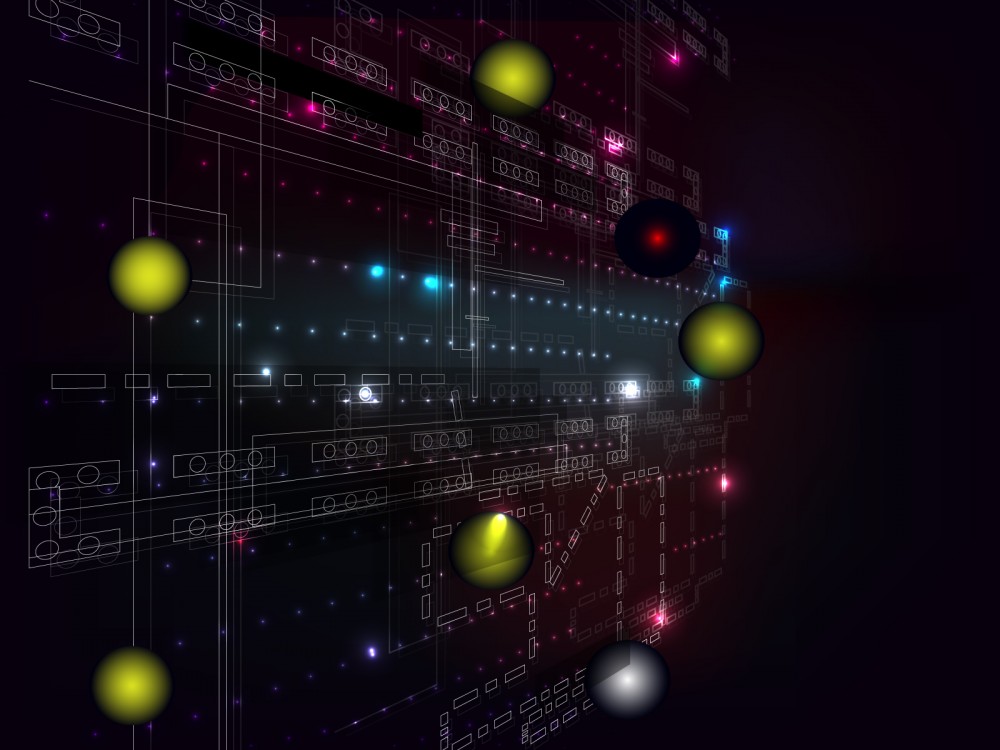 Multi Color Pink Technology Backgrounds for Powerpoint Templates - PPT ...