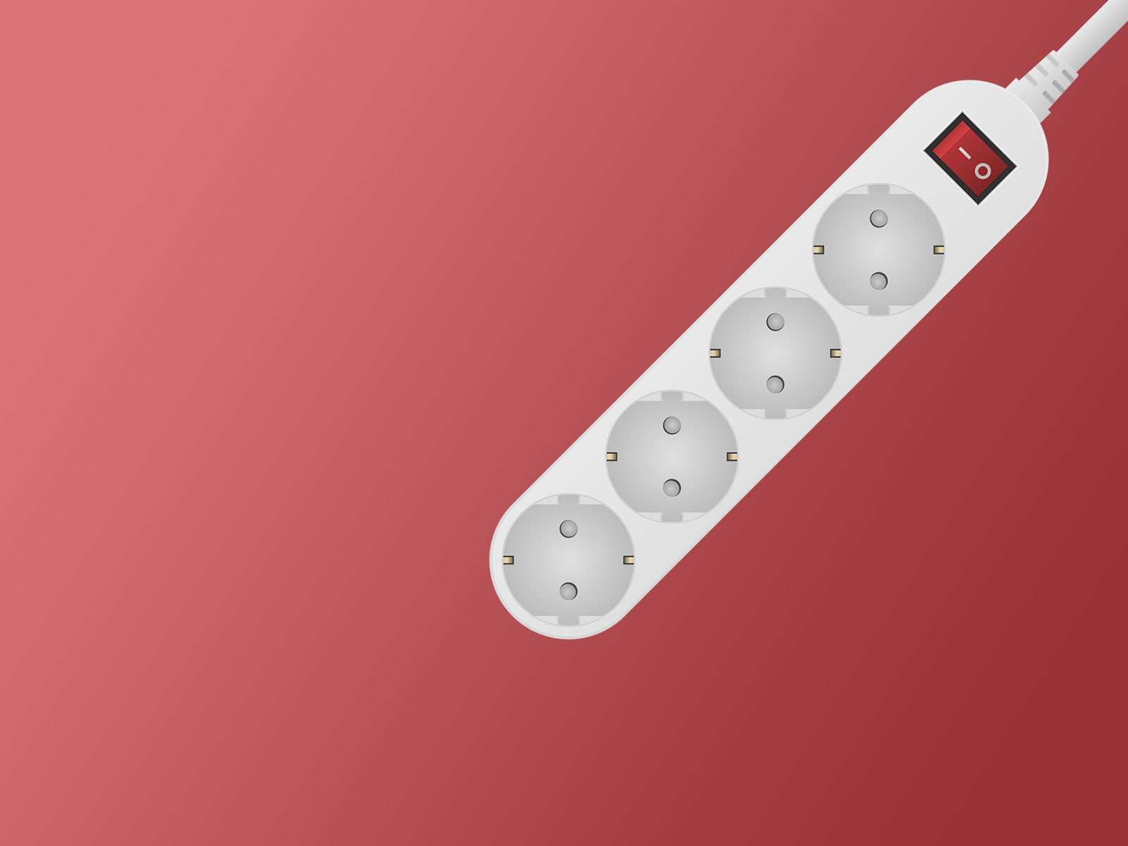 Multitap Electricty Backgrounds for Powerpoint Templates - PPT Backgrounds