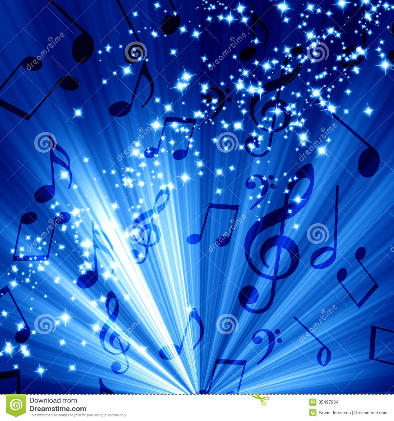 Music Note Blue Hd Pictures 4 HDs Lzamgs Presentation Backgrounds for ...