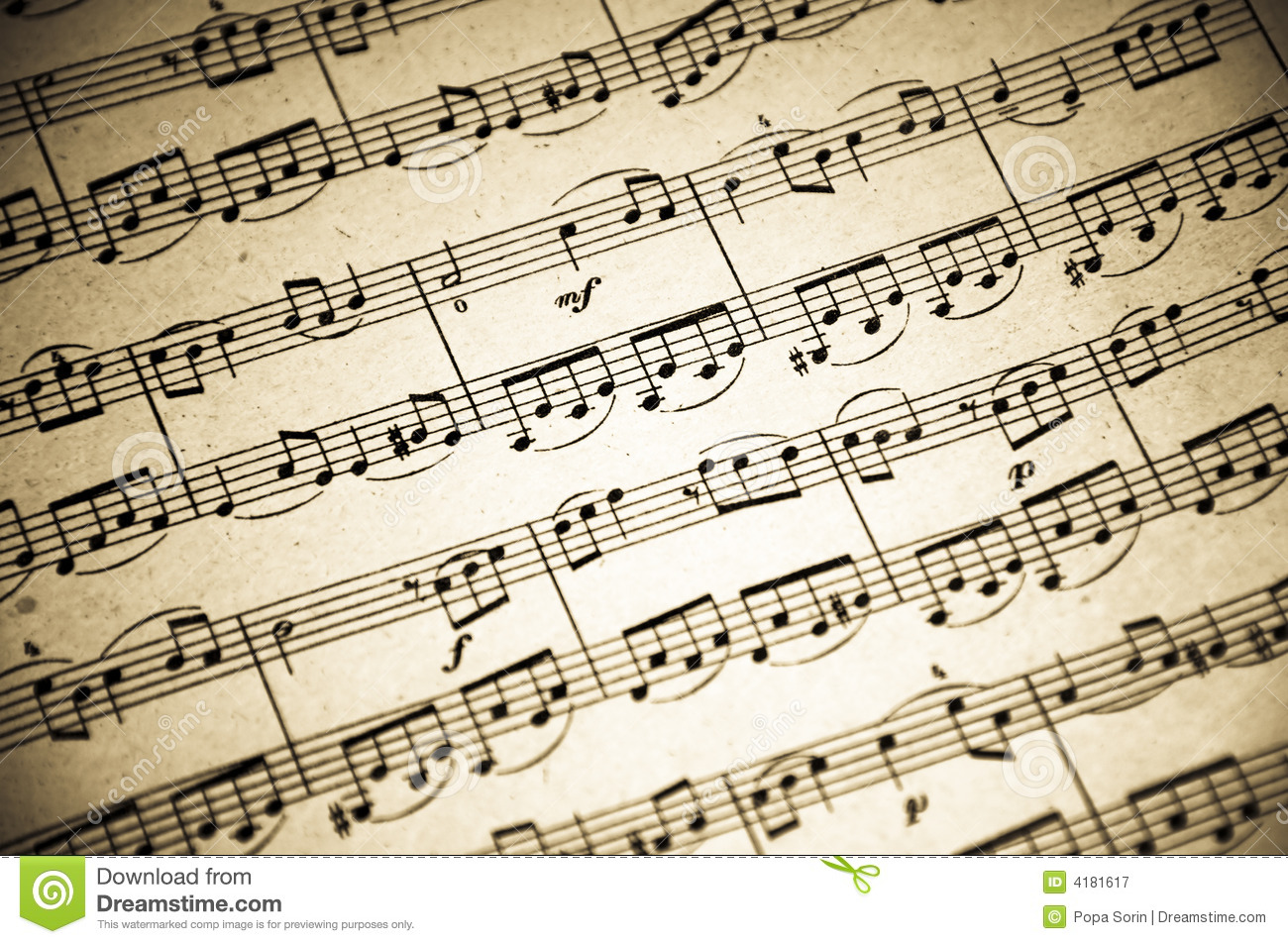 Music Notes Royalty Free Stock Photography Image 4181617 Picture ...
