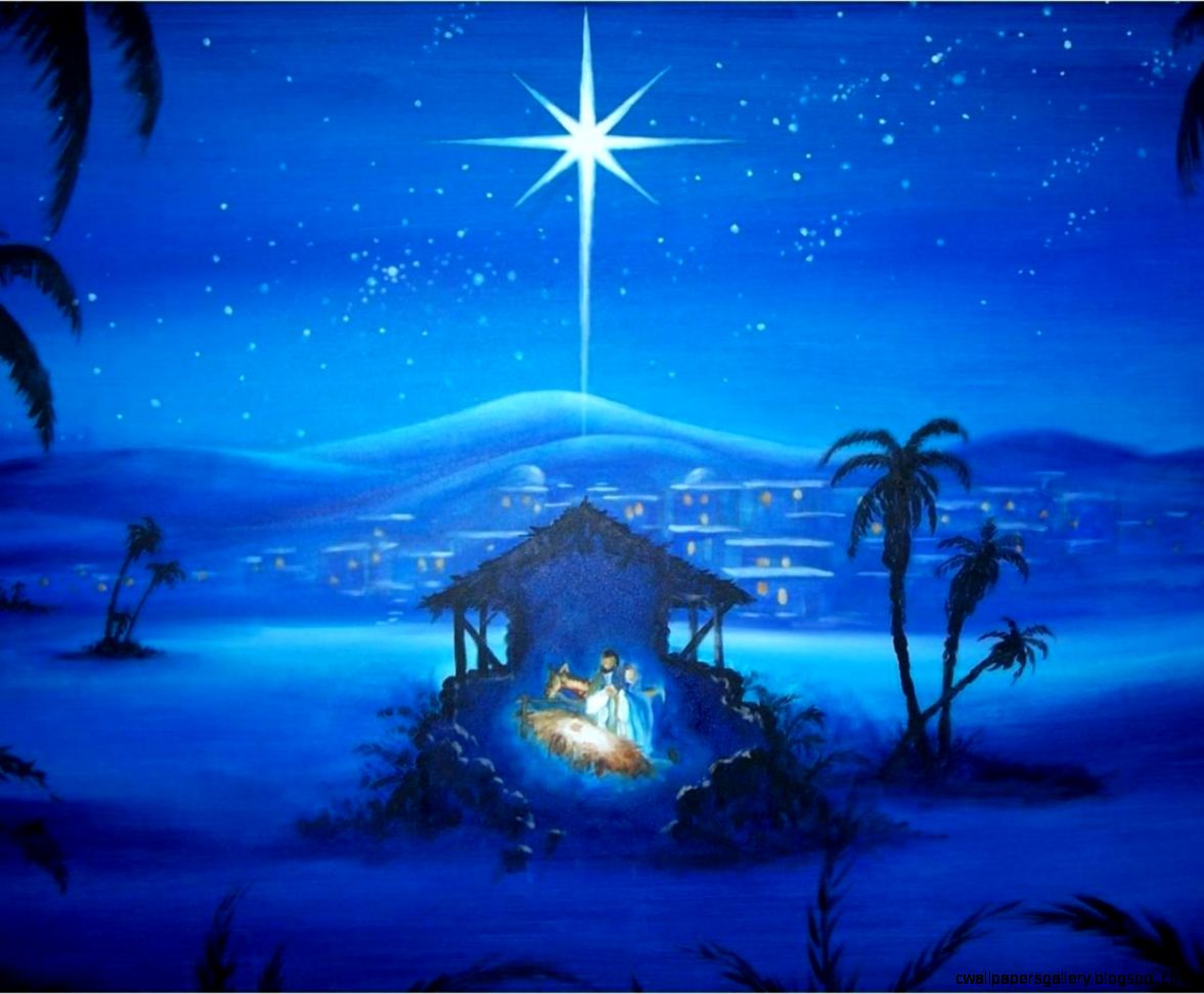 Nativity image Backgrounds for Powerpoint Templates - PPT Backgrounds