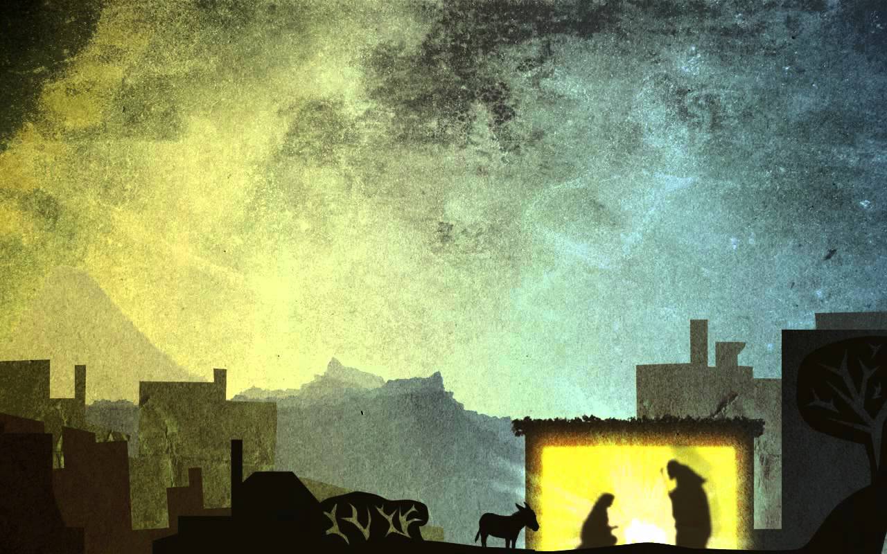 Nativity Picture Backgrounds for Powerpoint Templates - PPT Backgrounds