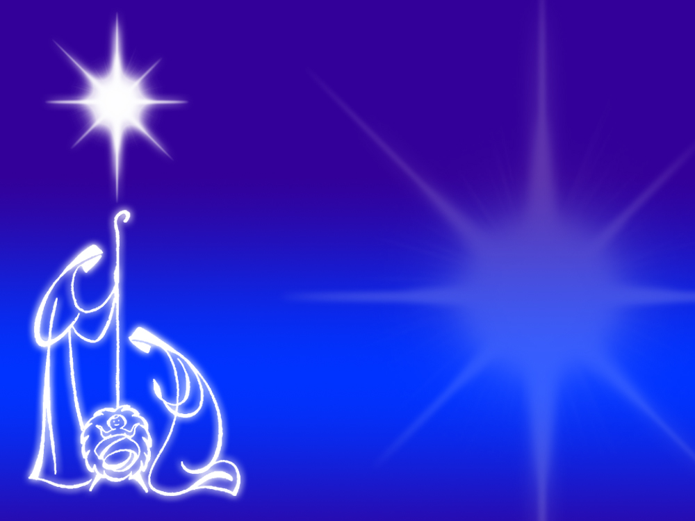 Nativity Quality Backgrounds for Powerpoint Templates - PPT Backgrounds