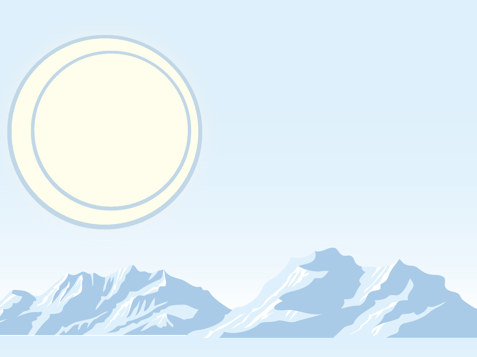 North Pole Backgrounds for Powerpoint Templates - PPT Backgrounds
