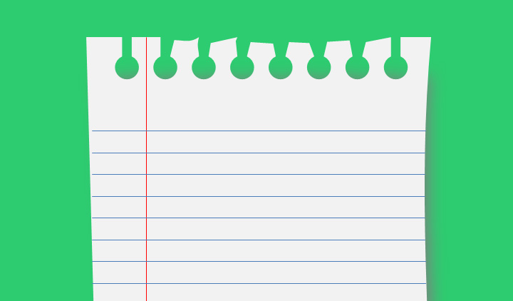 Notebook Paper Graphic PowerPoint Quality Backgrounds for Powerpoint ...