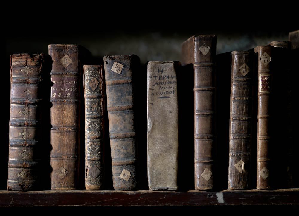 Old Books Stock Backgrounds for Powerpoint Templates - PPT Backgrounds
