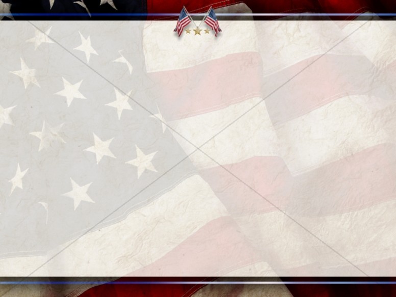 Patriotic Church Backgrounds for Powerpoint Templates - PPT Backgrounds