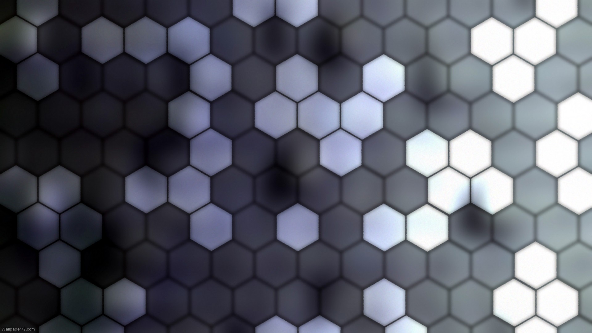 Pattern Gray Hexagons Graphic Backgrounds for Powerpoint Templates ...