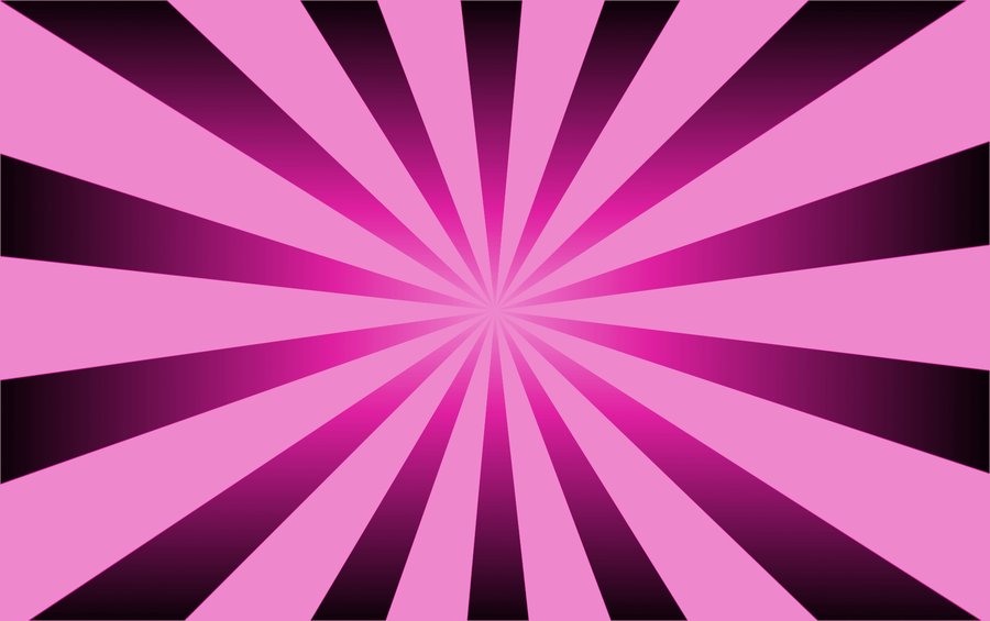 Pink Sunburst Backgrounds for Powerpoint Templates - PPT Backgrounds