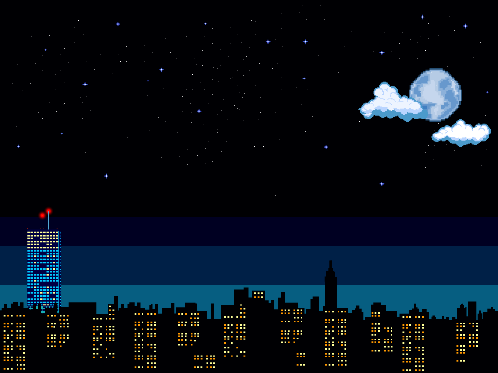 Pixel Art Graphic Backgrounds for Powerpoint Templates - PPT Backgrounds