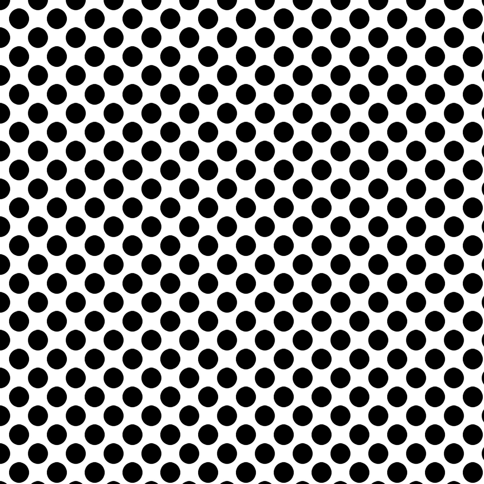 Polka Dots White With Black Graphic Backgrounds for Powerpoint ...