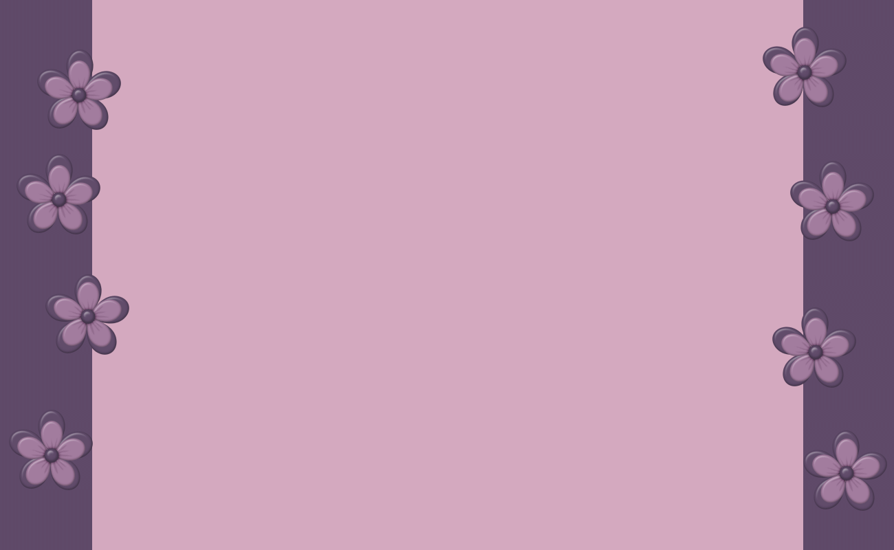 Purple Cute Simple Frame Backgrounds for Powerpoint Templates - PPT ...