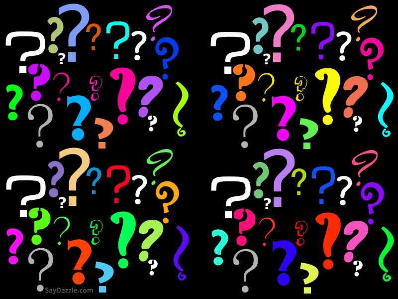 Question Marks Cute Art Backgrounds for Powerpoint Templates - PPT ...