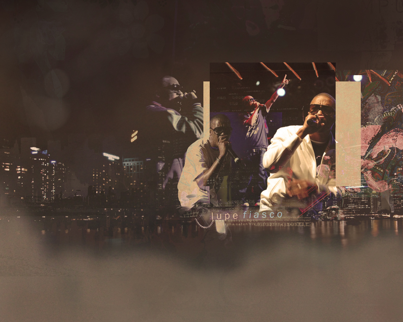 Rap and Hip Hop Graphic Backgrounds for Powerpoint Templates - PPT ...