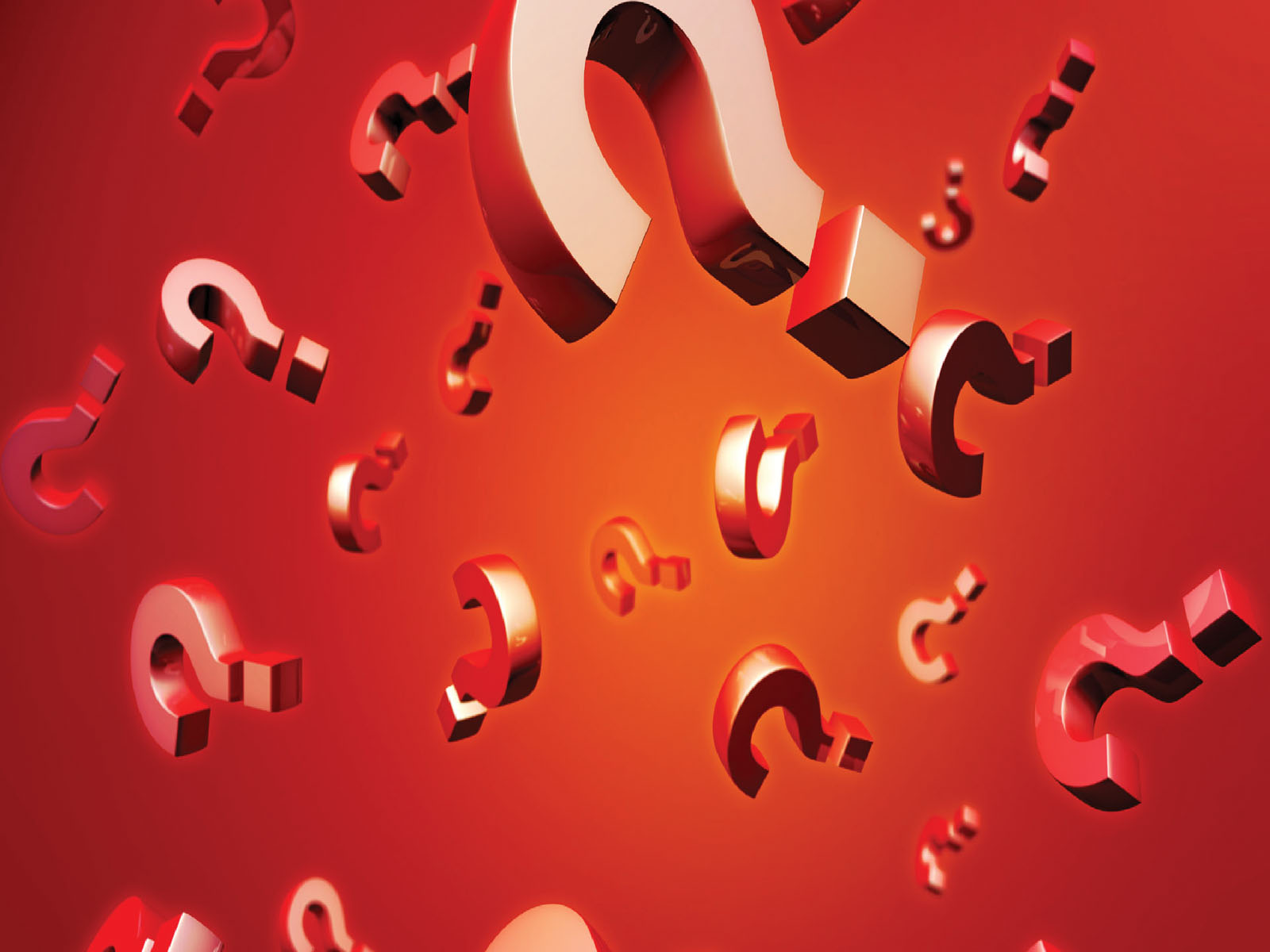 Red Question Marks Backgrounds for Powerpoint Templates - PPT Backgrounds