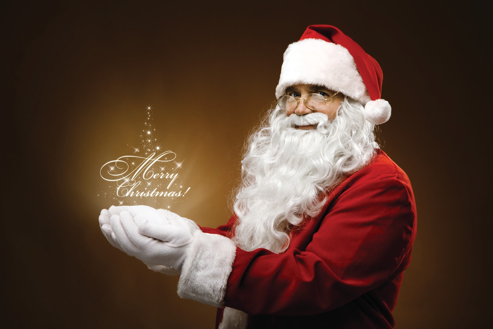 Santa Claus Picture Backgrounds for Powerpoint Templates - PPT Backgrounds