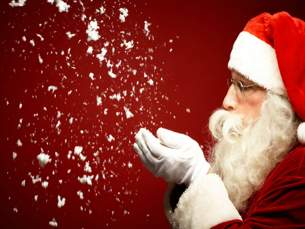 Santa Claus Template Backgrounds for Powerpoint Templates - PPT Backgrounds