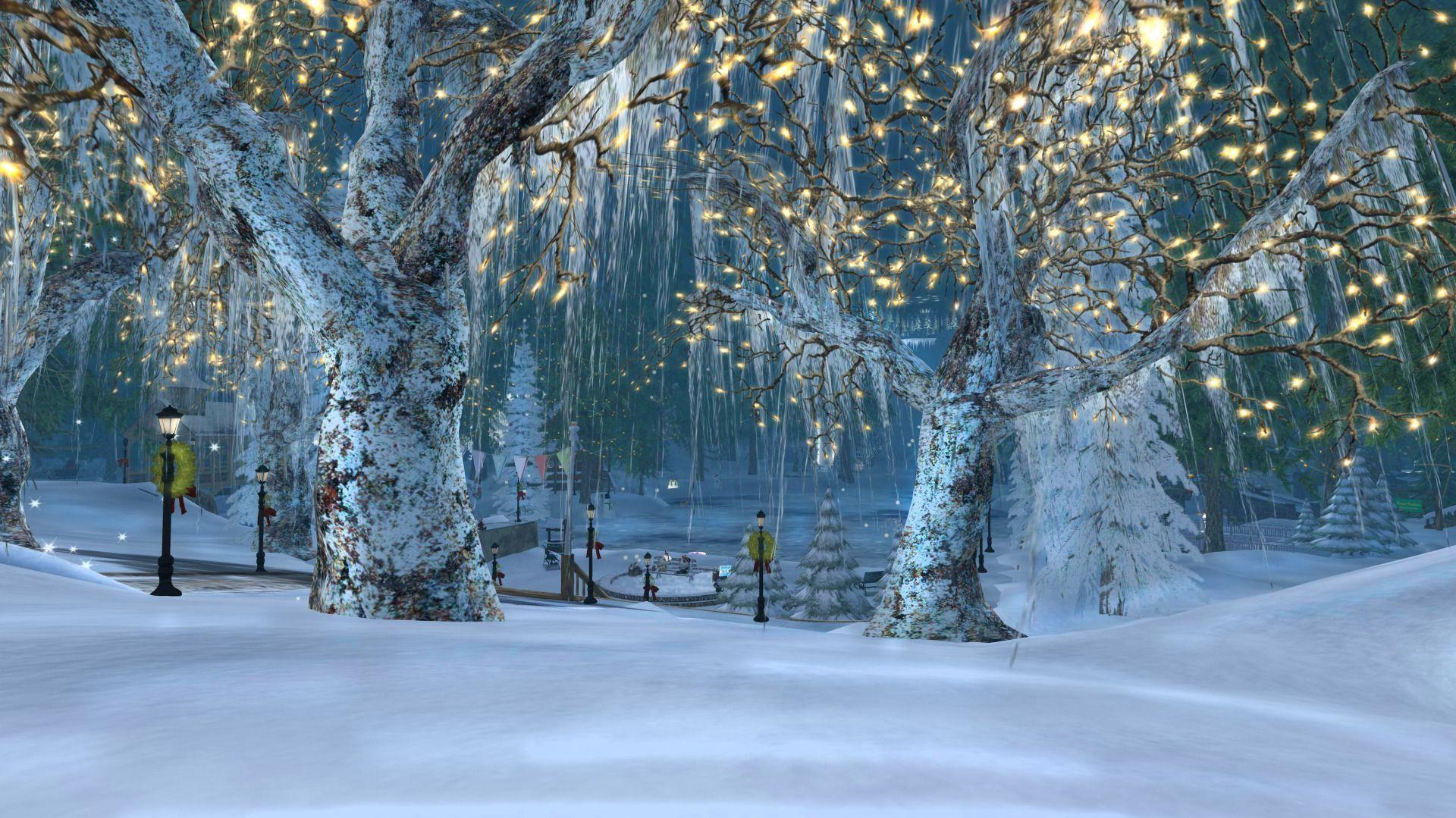 Spectacular Winter Holiday Presentation Backgrounds for Powerpoint ...