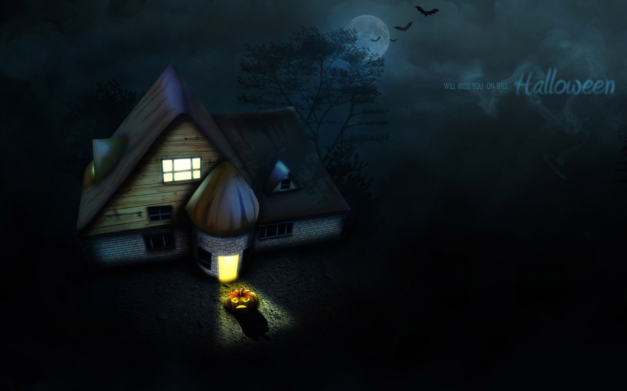 Spooky Halloween Presentation Backgrounds for Powerpoint Templates ...