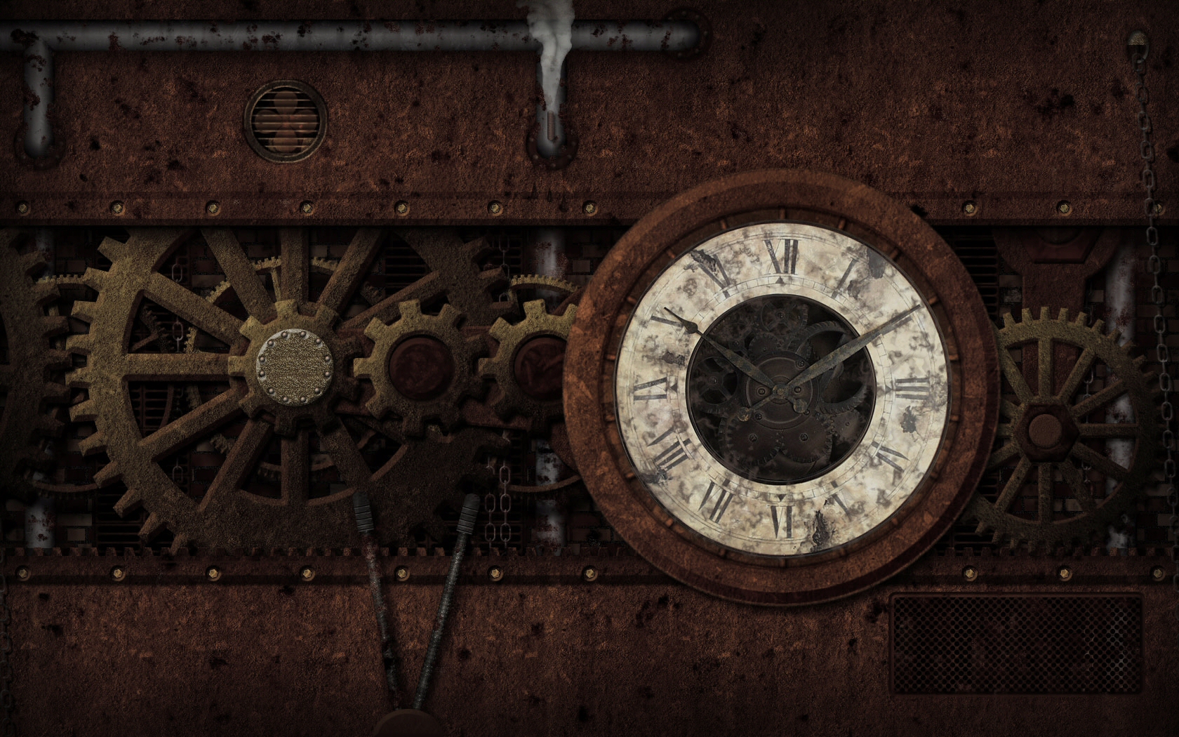 Steampunk 1680x1050 Steampunk image Backgrounds for Powerpoint ...