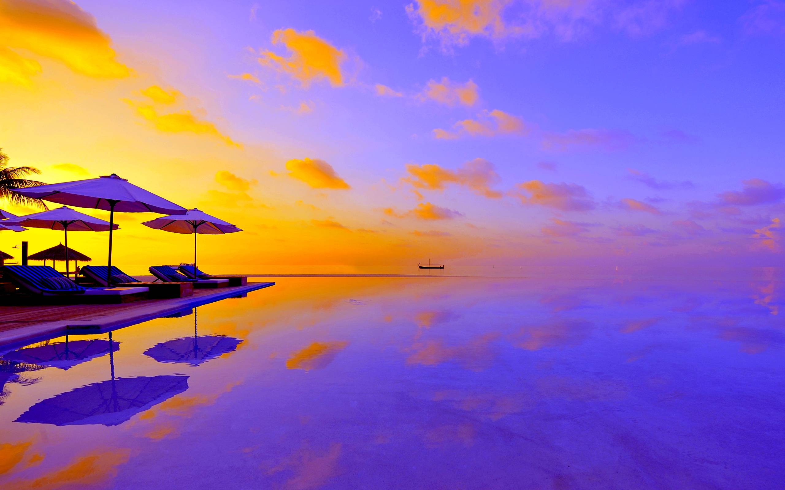 Summer Backgrounds for Powerpoint Templates - PPT Backgrounds