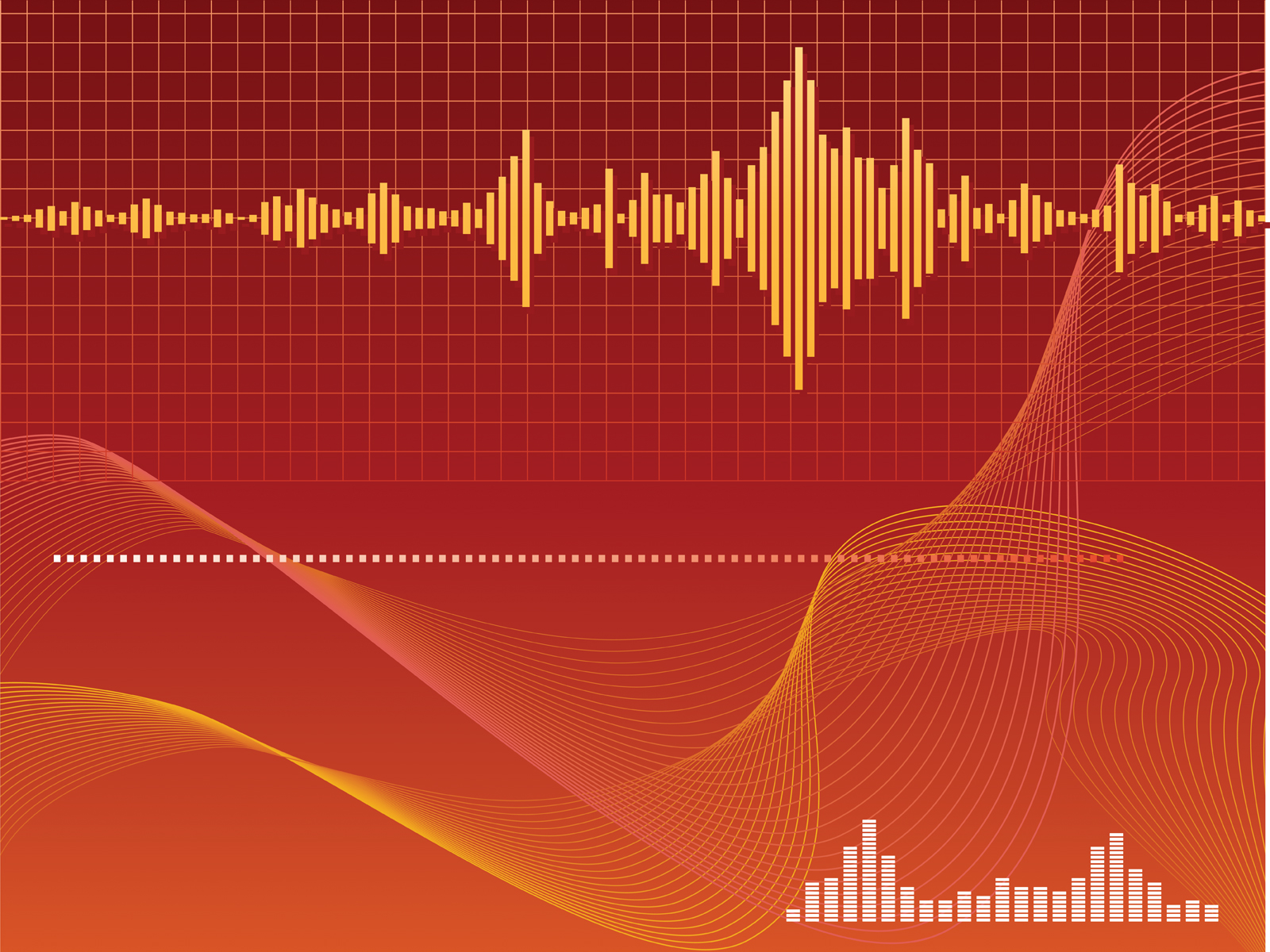 Technology Orange Red Technology PPT Frame Backgrounds for Powerpoint ...