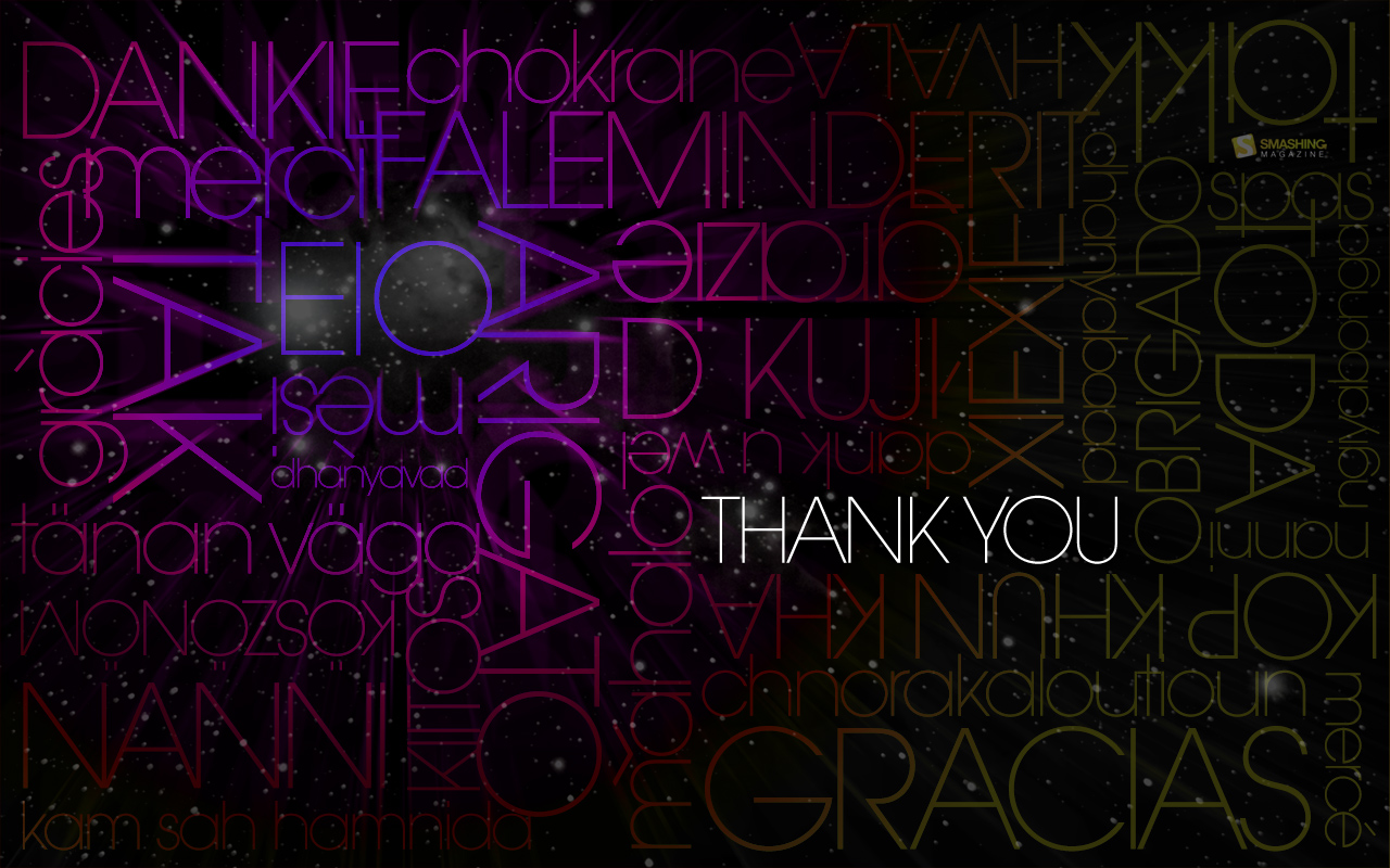 Thank You Clipart Backgrounds for Powerpoint Templates - PPT Backgrounds