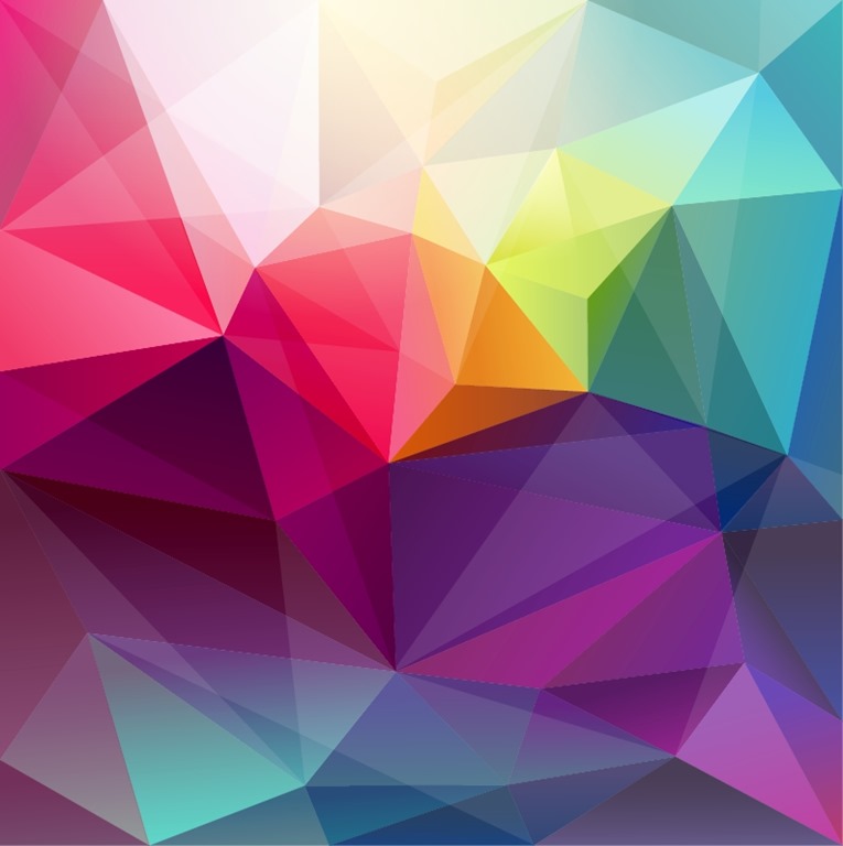 Triangle Abstract Retro Frame Backgrounds for Powerpoint Templates ...