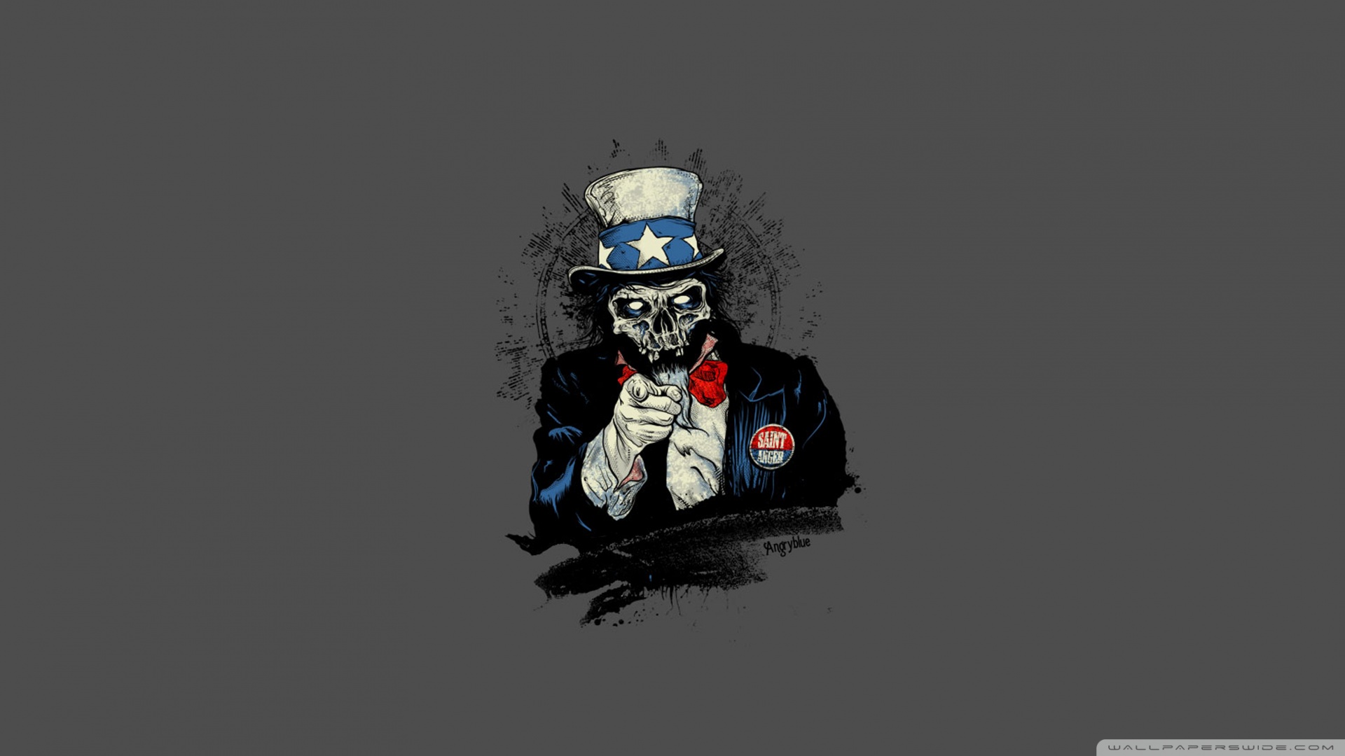 Uncle Sam Clipart Backgrounds for Powerpoint Templates - PPT Backgrounds
