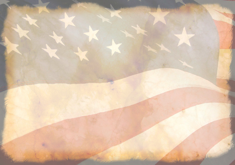 Vintage Patriotic Secular Holiday Wallpaper Backgrounds for Powerpoint ...