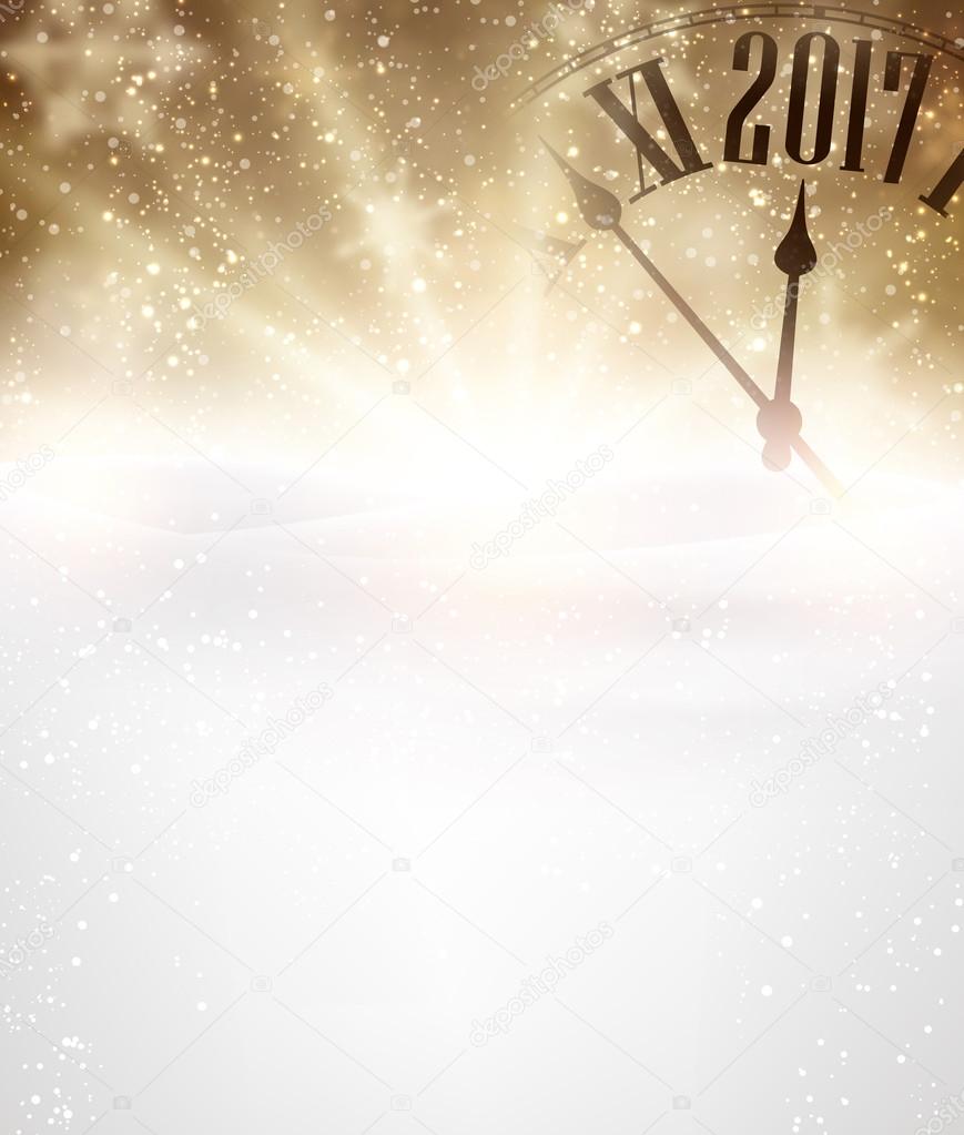 White New Year Wallpaper Backgrounds for Powerpoint Templates - PPT ...