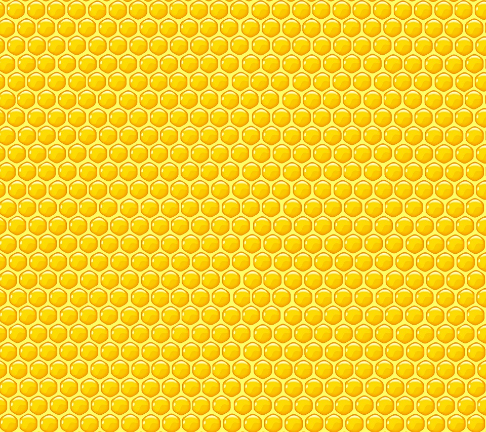 Yellow Honeycomb Quality Backgrounds for Powerpoint Templates - PPT ...