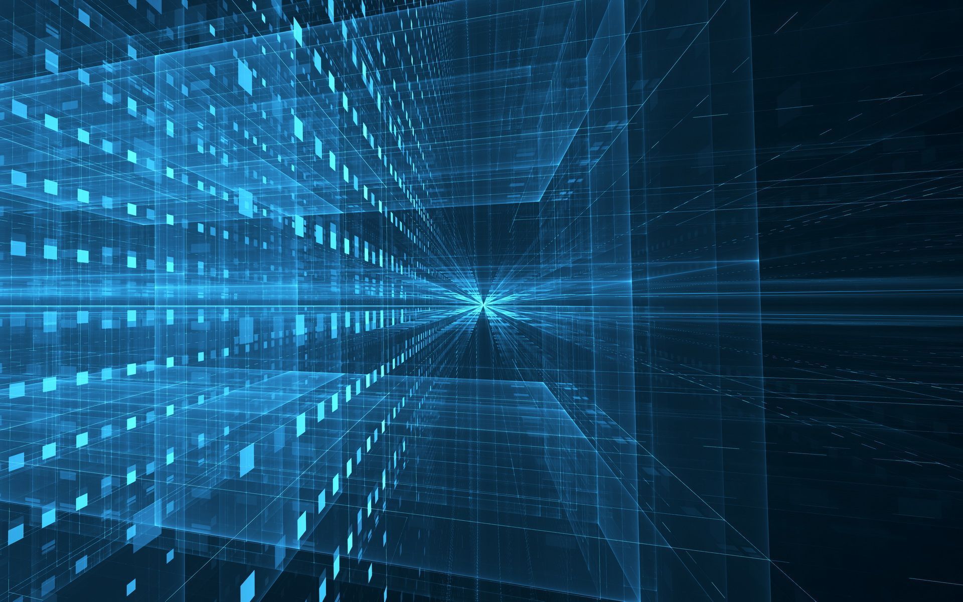 Futuristic Desktop Blue Backgrounds for Powerpoint Templates - PPT ...