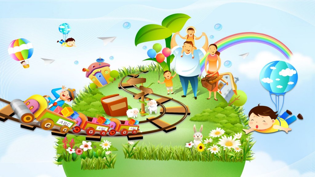 Picture HD Cartoon Backgrounds for Powerpoint Templates - PPT Backgrounds