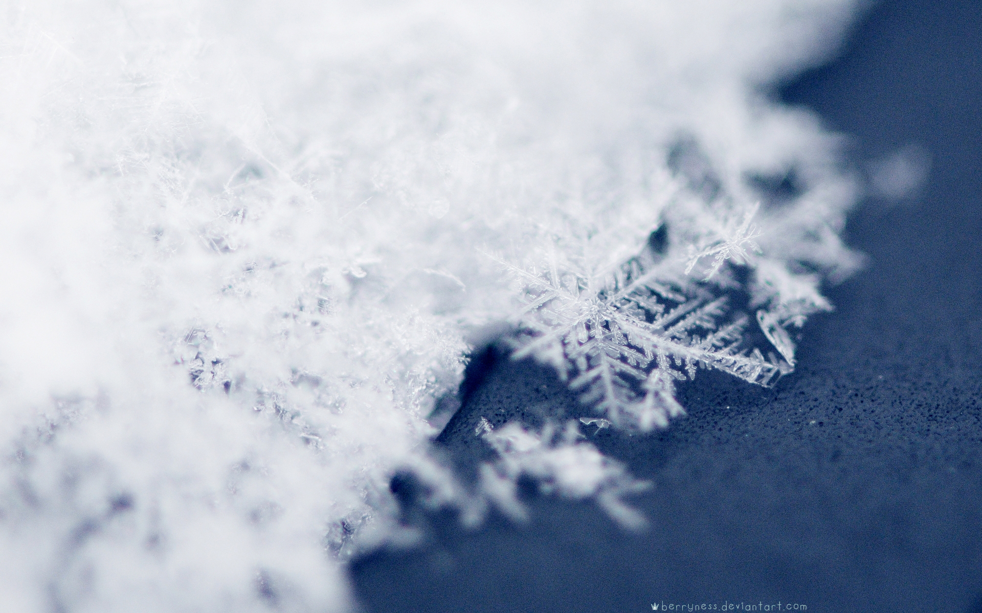 Snowflakes Graphic Backgrounds for Powerpoint Templates - PPT Backgrounds