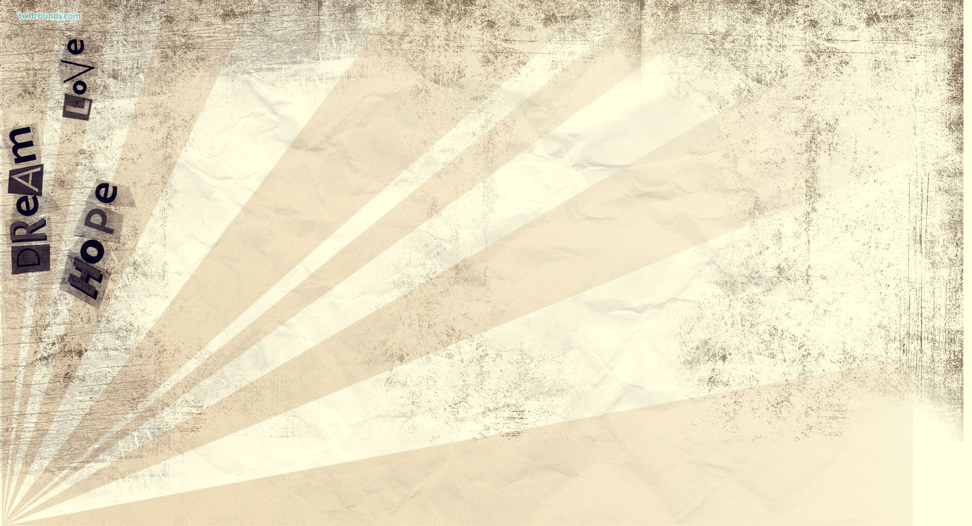 Vintage Twitter Art Backgrounds for Powerpoint Templates - PPT Backgrounds